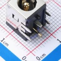 China High Durability DC Socket HC-DC-007B-2.0-G1 Made of Brass Stainless Steel and Gold Plated Components for sale