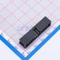 China 2.54mm Pitch Double Row Straight Pin Header Connector HCTL HC-JN254-2-12-Z Suitable for Electronics for sale