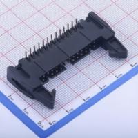 China 2.54mm Pitch Connector Right Angle Bent Pin Long Ear Buckle HCTL NJ-2.54-2*13PW Connector for sale