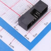 China 2 millimeter pitch dual row header with straight pins HCTL HC JN200 2 05 Z 5 7 G0 electronic connector for sale