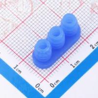 China Silicon Rubber Electronic Component HCTL HC-63001-3SGF-05 Blue Pin Colour Durable Part for sale