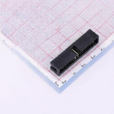 China Durable 2.54mm Pitch Double Row Straight Pin Header HCTL HC-JN254-2-13-Z for Electronic Applications for sale