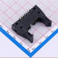 China HCTL HC XG 2 7AW 05 connector strip double row 2 54mm pitch tested under GB T2424 GB T5095 standards for sale