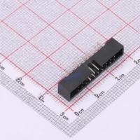 China Electronic connector dual row header 2 millimeter pitch straight pins HCTL HC JN200 2 10 Z 5 7 G0 for sale