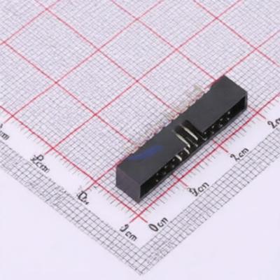China Electronic connector dual row header 2 millimeter pitch straight pins HCTL HC JN200 2 10 Z 5 7 G0 for sale