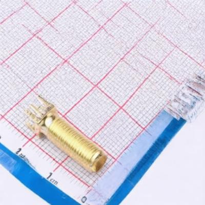 China Durable SMA Connector 1 4 36UNS HCTL HC-SMA6565-17H-G Gold Plated Brass PTFE Insulator RoHS Compliant for sale