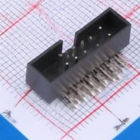 China Durable right angle dual row connector HCTL HC-JN200-2-07-W-5.7-G0 for electronic device integration for sale