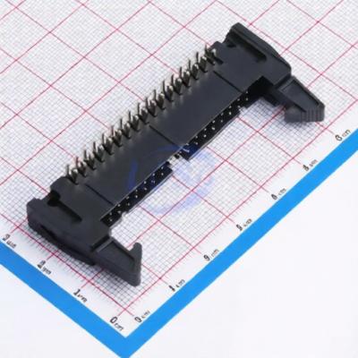 China Right Angle Pin Header Connector HCTL HC-NJ254-2-17-W-27.8-G0 2.54mm Pitch for Electronic Connections for sale