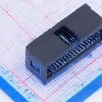 China Electronic connector HCTL HC-JN254-2-07-Z dual row straight pin header with 254 pitch and 88 millimeter height for sale