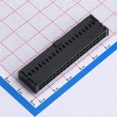 China Double Row Connector 2.54mm Pitch HCTL HC-XG-2*20Y-05 with Durable Materials and Exchangeable Design for sale