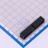 China Double Row Straight Pin Header Connector 2.54mm Pitch HCTL HC-JN254-2-15-Z for Electronic Components for sale