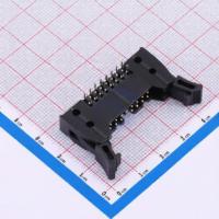 China 2.54mm pitch double row connector HCTL HC-XG-2 8AW-05 with black white housing and ROHS certification for sale