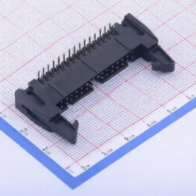 China Connector 2.54mm pitch right angle long ear buckle design HCTL NJ-2.54-2 15PW for electronic devices for sale