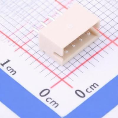 China HC ZH1.5 4A single row connector featuring brass tin plated straight pins and nylon46 wafer material for sale