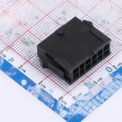 China HCTL HC-MX3.0-2x6EY-05 double row female connector with nylon66 housing 3.0mm pitch rated 5A current for sale