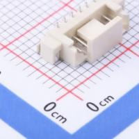 China Electronic connector HCTL HC-1.25-6PLT vertical mount six pin component for precise PCB positioning for sale