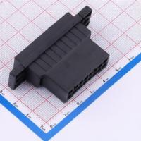 China Electrical Strip Connector 3.81mm Pitch Double Row HCTL HC-3810-2*8EY-05 with Brass Contact Material for sale