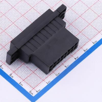 China Electrical Strip Connector 3.81mm Pitch Double Row HCTL HC-3810-2*8EY-05 with Brass Contact Material for sale