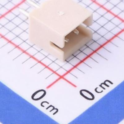 China Electrical Connector HC ZH1 5 2A Straight Pin 2 Circuit Nylon46 UL94 VO Material Brass Tin Plated for sale