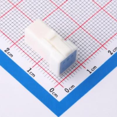 China Electrical connector strip HCTL HC-JWPF-2x3Y-05 with white PBT UL94V-O housing and phosphor bronze contacts for sale