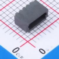China 1.0mm pitch double row horizontal plug in connector black housing HCTL HC 1.0 4PWT B HW for devices for sale