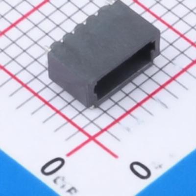 China 1.0mm pitch double row horizontal plug in connector black housing HCTL HC 1.0 4PWT B HW for devices for sale