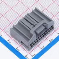 China Durable HCTL HC-QB-2*12Y-05 double row straight pin connector rated 3A current and 500V voltage for industrial for sale