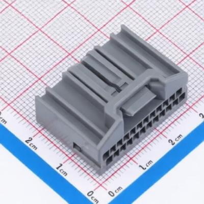 China Durable HCTL HC-QB-2*12Y-05 double row straight pin connector rated 3A current and 500V voltage for industrial for sale