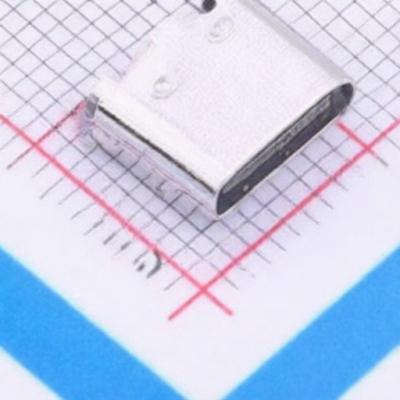 China Type C 16 Pin Board Mount Connector Height 7.35mm HCTL HC-TYPE-C-16P-01A Series Connector for sale