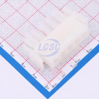 China Single Row Socket Connector 5 Circuit HC-63001-5Y-05 Nylon66 Housing Electrical Connector for Various for sale