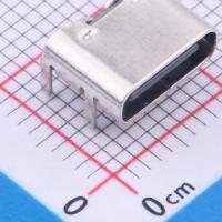 China Top Mount Type C Connector 6 Pin Configuration HCTL HC-TYPE-C-6P-01B Suitable for PCB Applications for sale