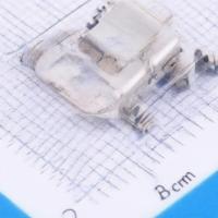China Type C Connector HCTL HC-TYPE-C-6P-01QT Featuring Full Board Mounting Shield Plate and EMI Protection for sale