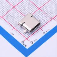 China TYPE CF 24P Front Insert Rear Fit Countersunk Straight Pluggable Connector HCTL HC-TYPE-C-24P-DS8.65-MM0.33-5A-04 Rated 5A for sale
