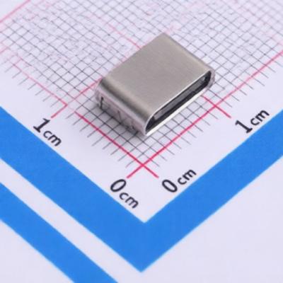 China Type C 16 Pin SMT Connector Length 65mm Black Color HCTL HC-TYPE-C-16P-01M Electronic Application for sale