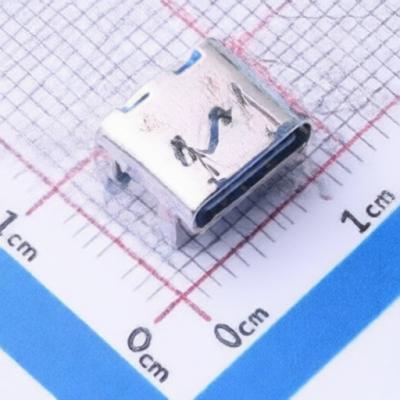 China 16 pin Type C connector HC TYP EC 16P CH3 18 3A B5 02 with 318 millimeter pitch and blue color option for sale