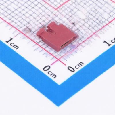 China Electrical jumper cap red open design HCTL HC-JP254-1-60-OP-R-G1 254 millimeter pitch connector for sale