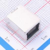 China black 180 vertical surface mount connector rated current 1.5A 2.0mm pitch HCTL HC-TYPE-B-2.0-VS15-1.5A-15 for PCB for sale