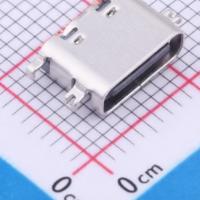 China Mid Mount Type C Connector with 16 Pins Single Row Board Thickness 16mm Height 65mm HC TYPE C 16P CB16 for sale