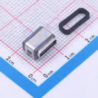 China Type C F 16P Single Row Board Mount Connector Waterproof HCTL HC-AA0B010-093 Length 7.05mm Reel Packaging for sale