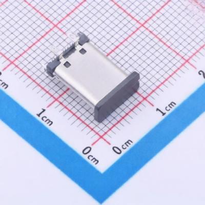 China HC-ACM009-1A1H1K003-0HR Type C Connector 24P Vertical Height 11.1mm Four Leg Mounting Style Component for sale