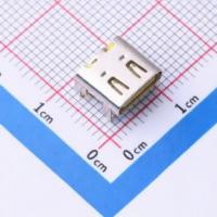 China Yellow Color 16 Pin Type C Connector 3A Current Rating HC-TYPE-C-16P-CH3.18-3A-Y-02 Onboard Mounting for sale