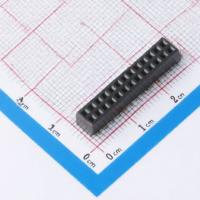 China double row SMT connector HDGC HDGCPH2.0-PMS-02-13 with 2 amps current rating and gold flash contact finish for sale