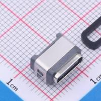China Board mounted waterproof connector 6 position single row pitch 785 millimeters HCTL HC-AA0B010-087A with potting for sale