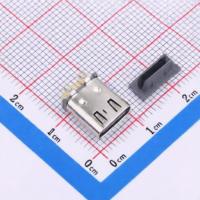 China HCTL HC TYPE C 16P VS10 0 3A 02 16 pin vertical connector designed for 3A current and board mounting for sale