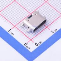 China USB 3 1 Type C 16 Pin SMT Female Connector HDGC TYPE C-DB-110PWB with 1 0mm Sunk Height and 6 5mm Length for sale