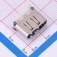 China High Reliability HDGC HDMI-GD-128PWB HDMI AF Connector with Black Rubber Pin Length of 24 Millimeters for sale