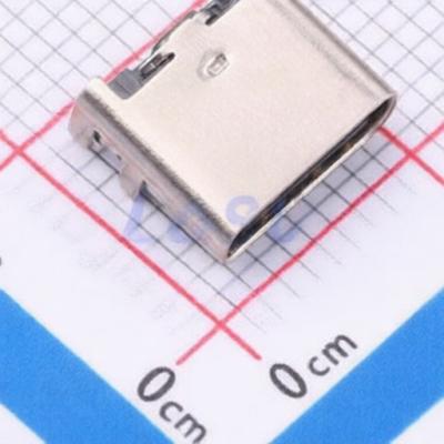 China Compact Type C 16 Pin Board Mount Connector HDGC TYPE C-DB-115PWB with 0.3mm Height and 7.6mm Length for sale