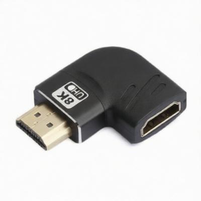 China 8K HDMI Adapter 270 Angle HDMI AM to AF Converter HDGC HDMI GD 144PWB Supporting 8K4K 60HZ Video Testing for sale