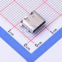China Durable electronic connector HDGC TYPE C-CQ-107PWB with copper alloy terminals and stainless steel casing for sale