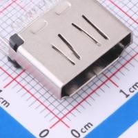 China HDGC HDMI GD 133PWB HDMI connector designed for temperature range minus 20 to plus 85 degrees Celsius for sale